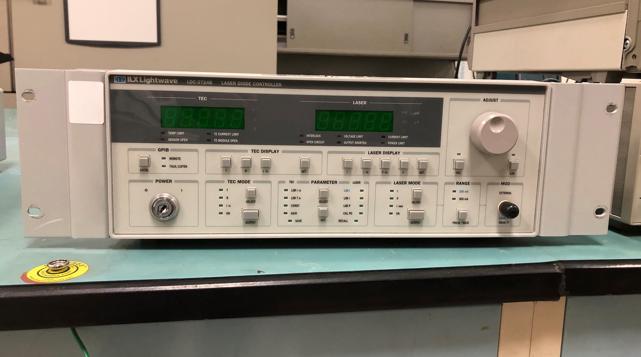 ILX Lightwave LDC 7324 B Laser Diode Controller – Bridge Tronic Global