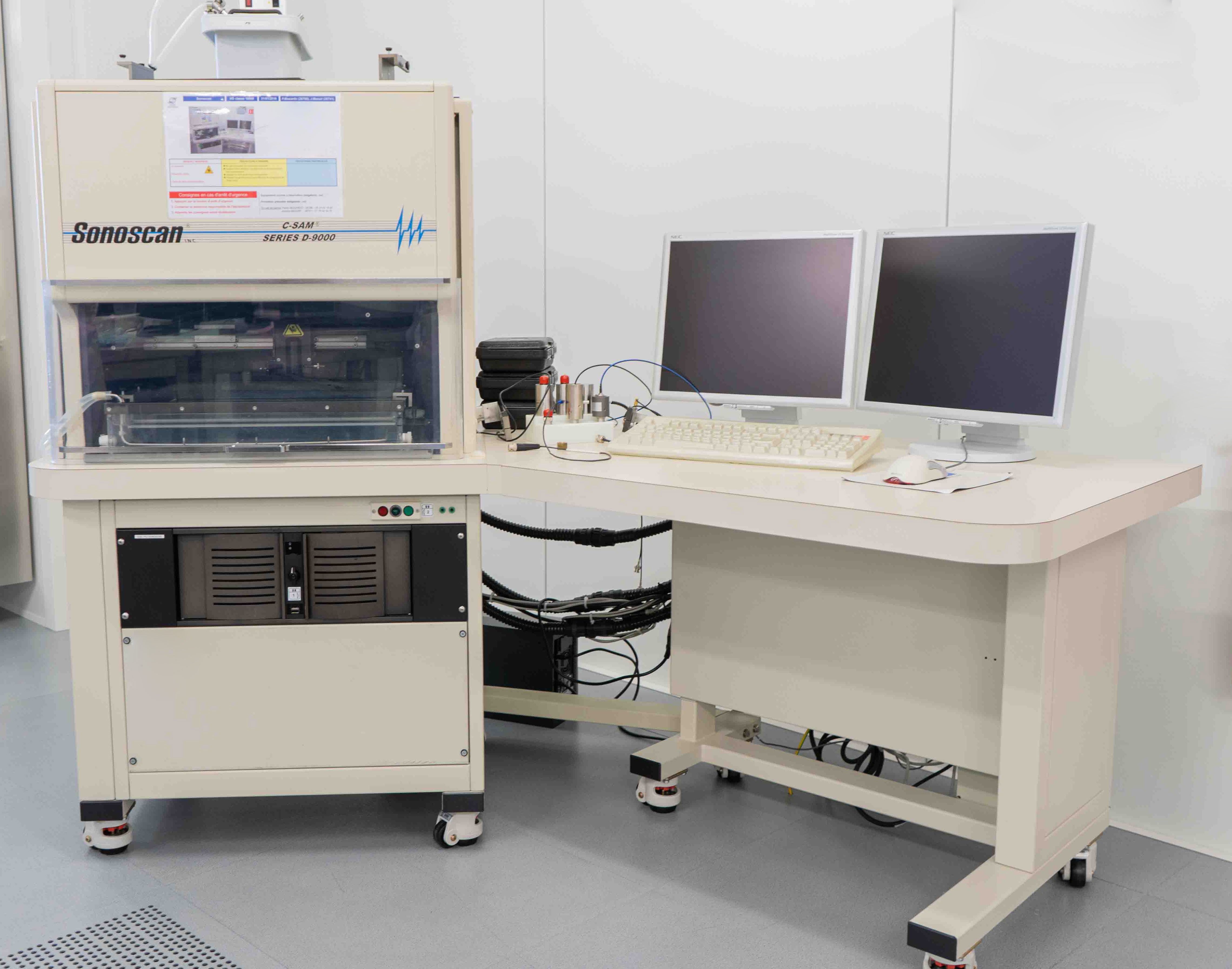 Sonoscan D 9000 Scanning Acoustic Microscope – Bridge Tronic Global