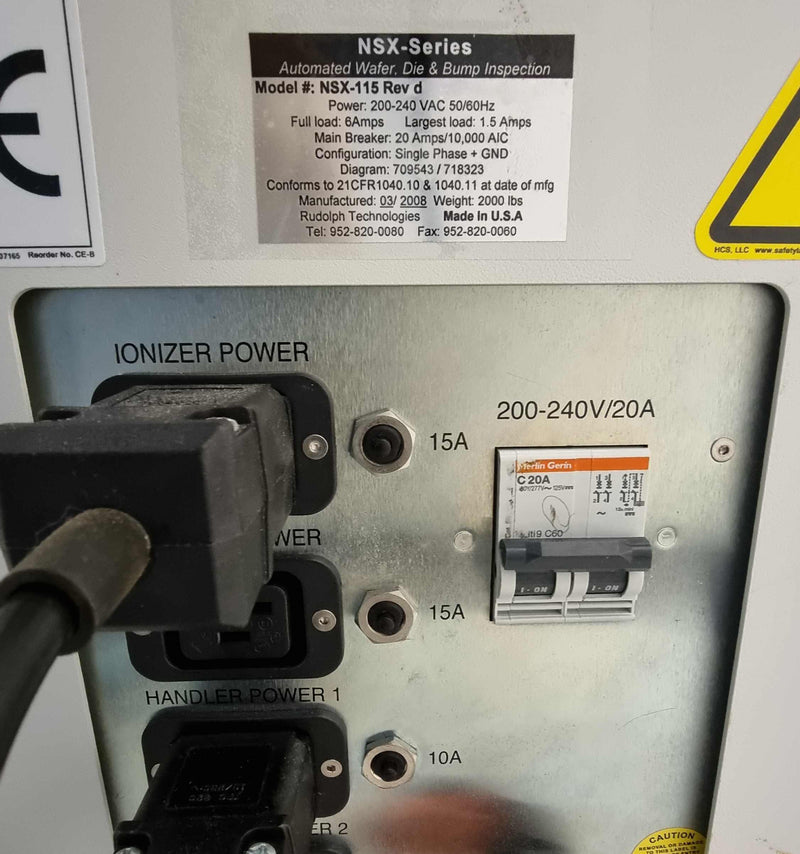 ONTO / Rudolph / August NSX 115 AOI (Automated Optical Inspection ...