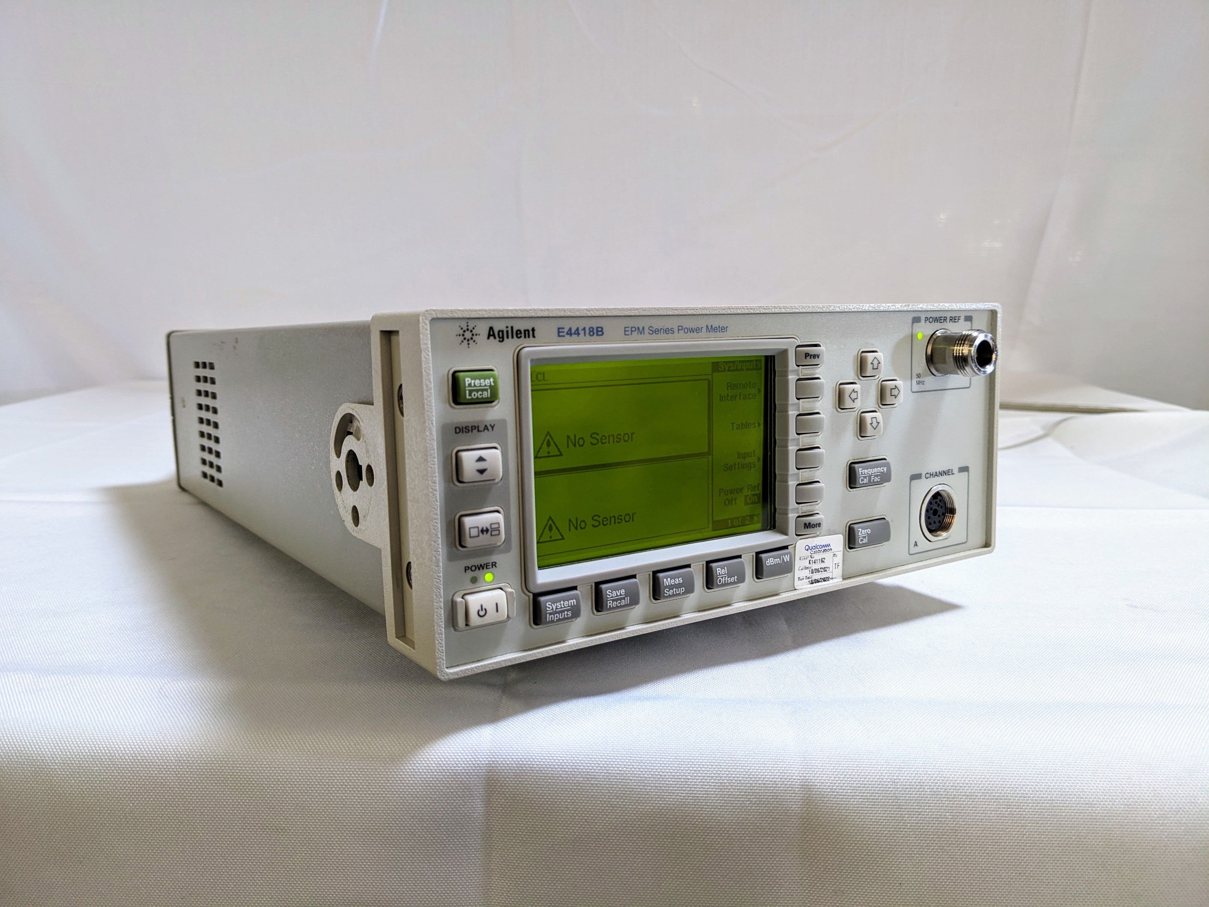 Agilent E 4418 B EMP Series Power Meter – Bridge Tronic Global