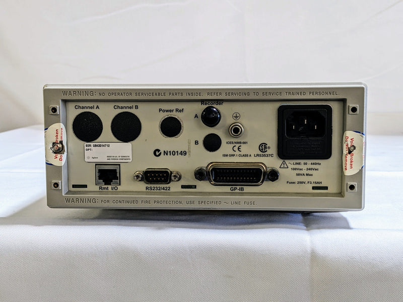 Agilent E 4418 B EMP Series Power Meter – Bridge Tronic Global