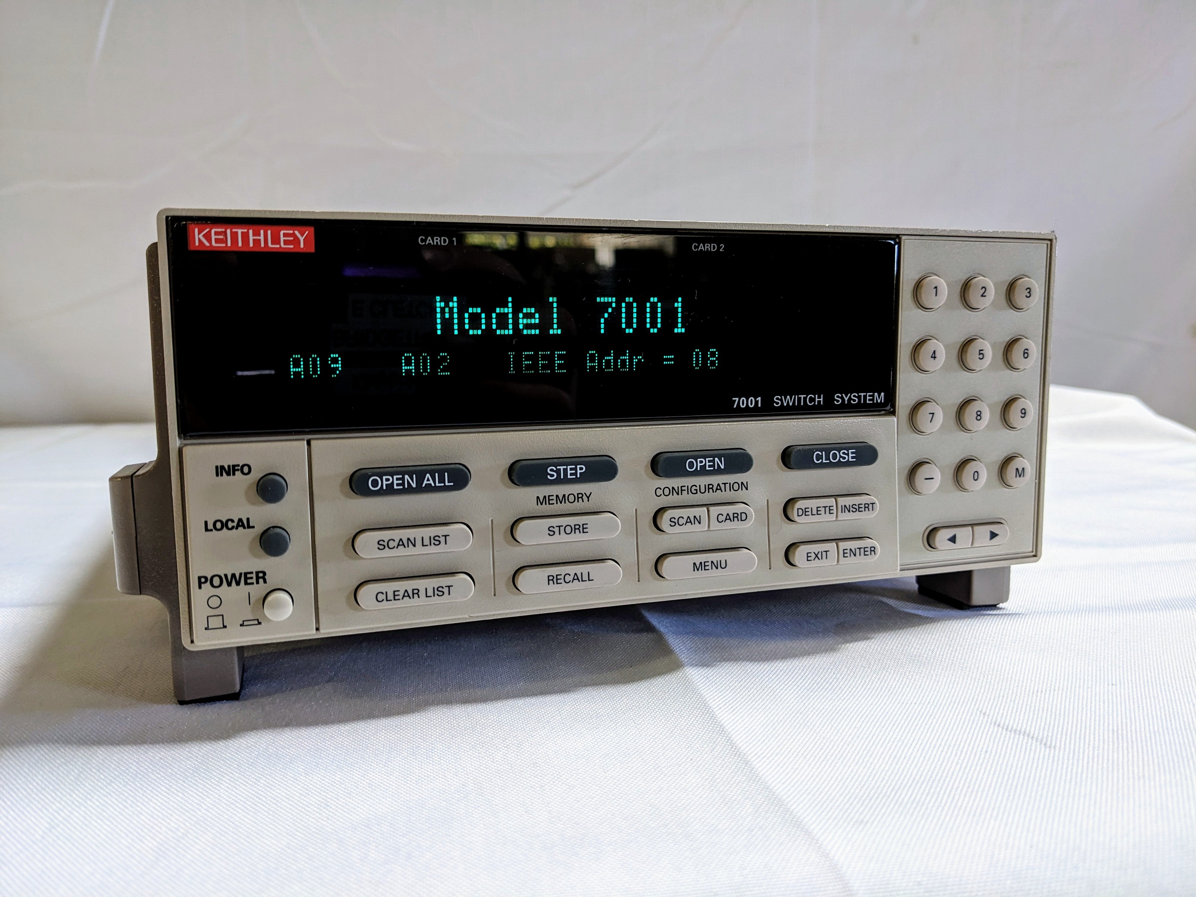 Keithley 7001 Switch System – Bridge Tronic Global