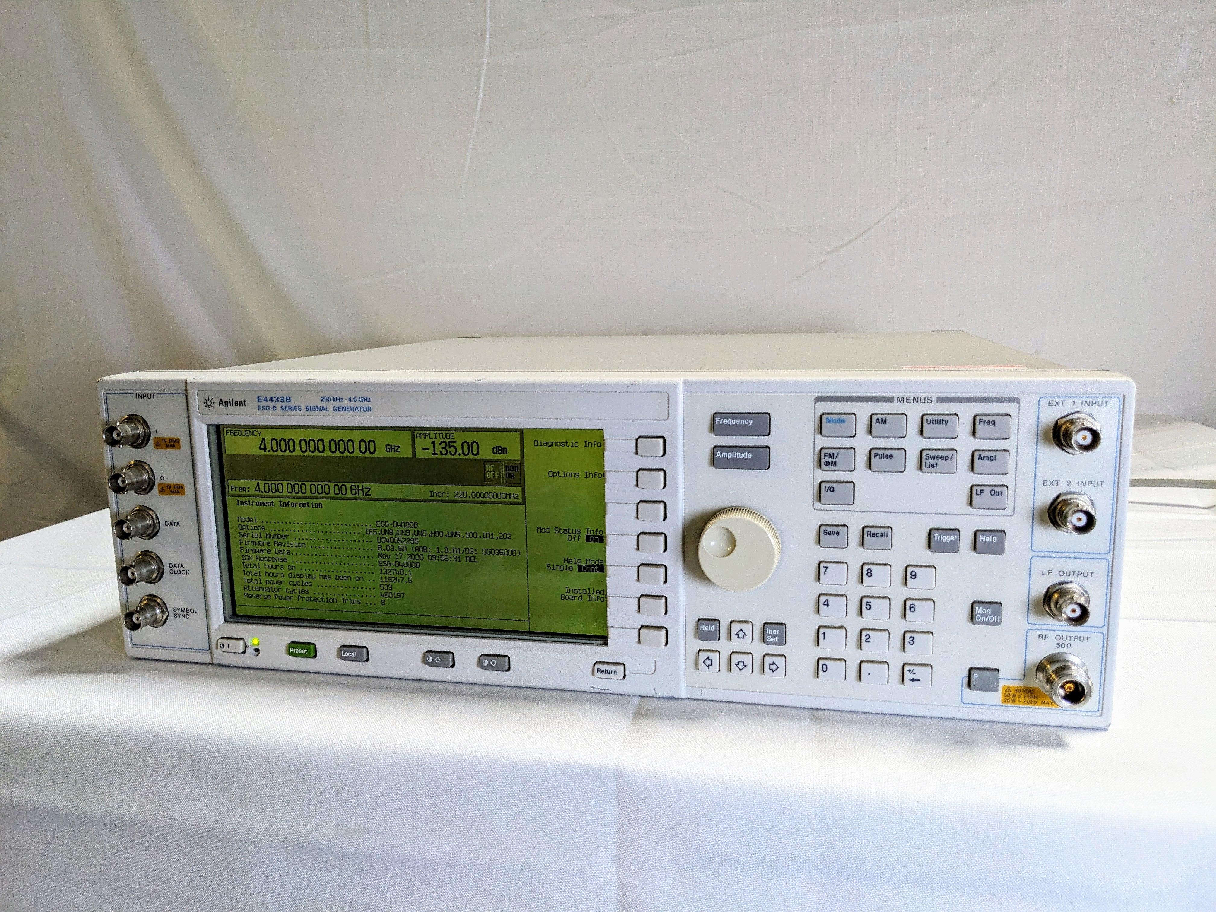 Agilent E 4433 B ESG-D Series Signal Generator – Bridge Tronic Global