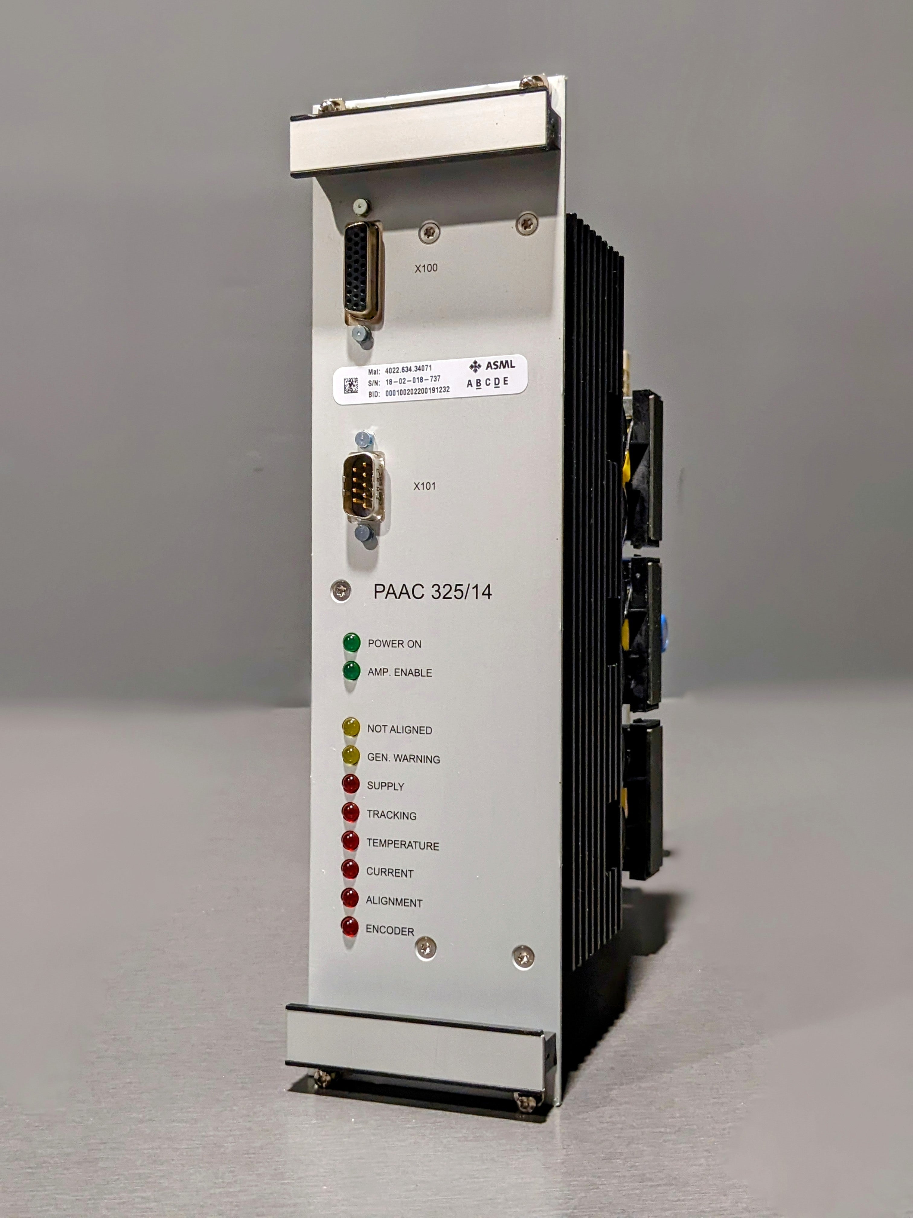 ASML 4022.634.34071 PAAC 325/14 Interface – Bridge Tronic Global