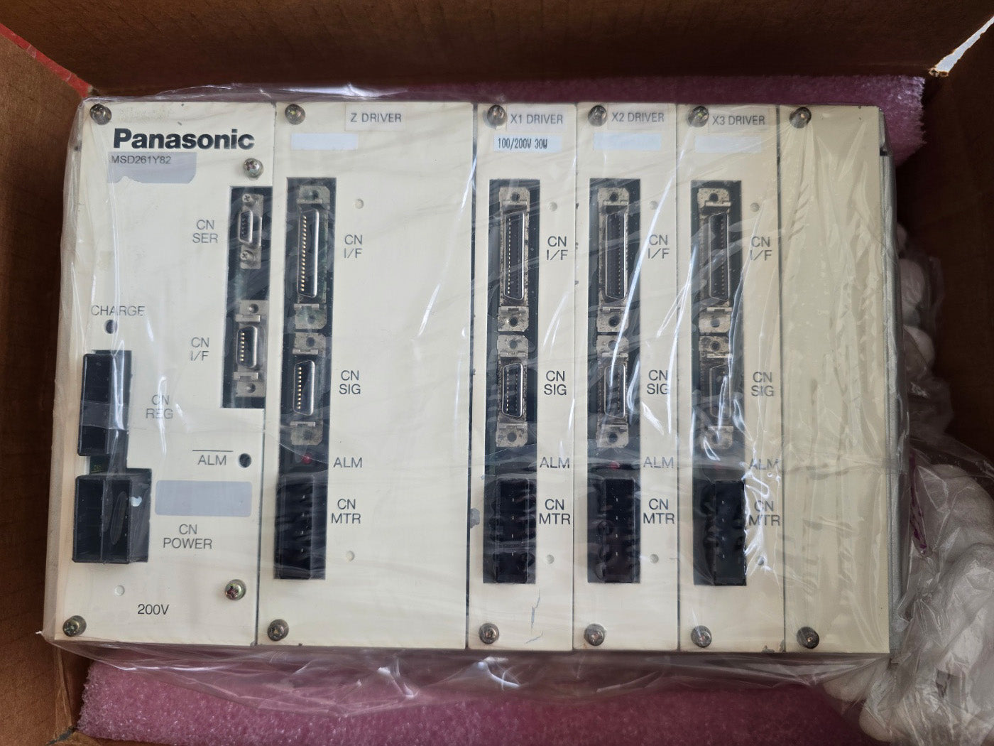 Panasonic MSD 261 Y 82 AC Servo Driver – Bridge Tronic Global