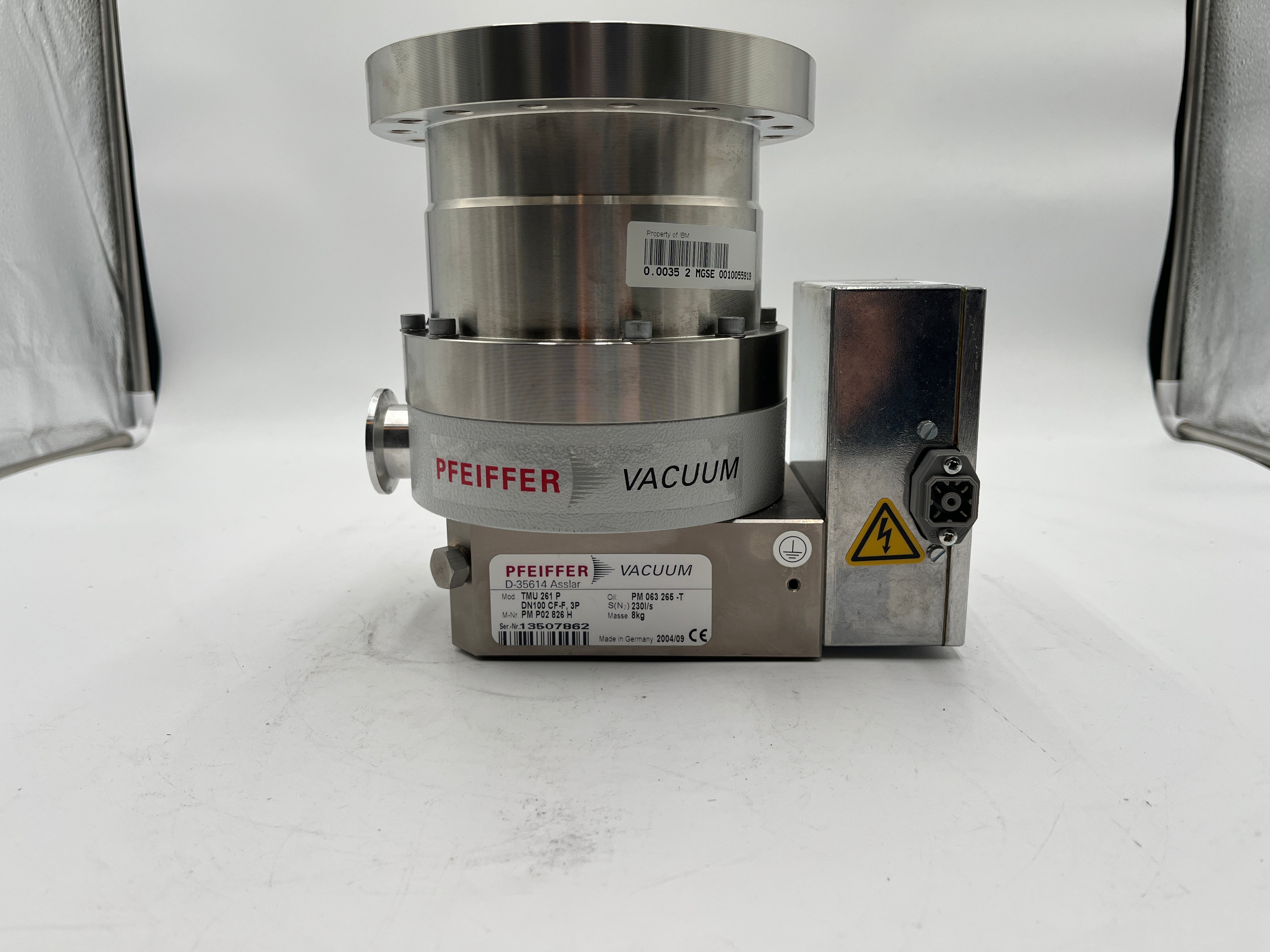 Pfeiffer TMU 064 P Turbo Pump – Bridge Tronic Global