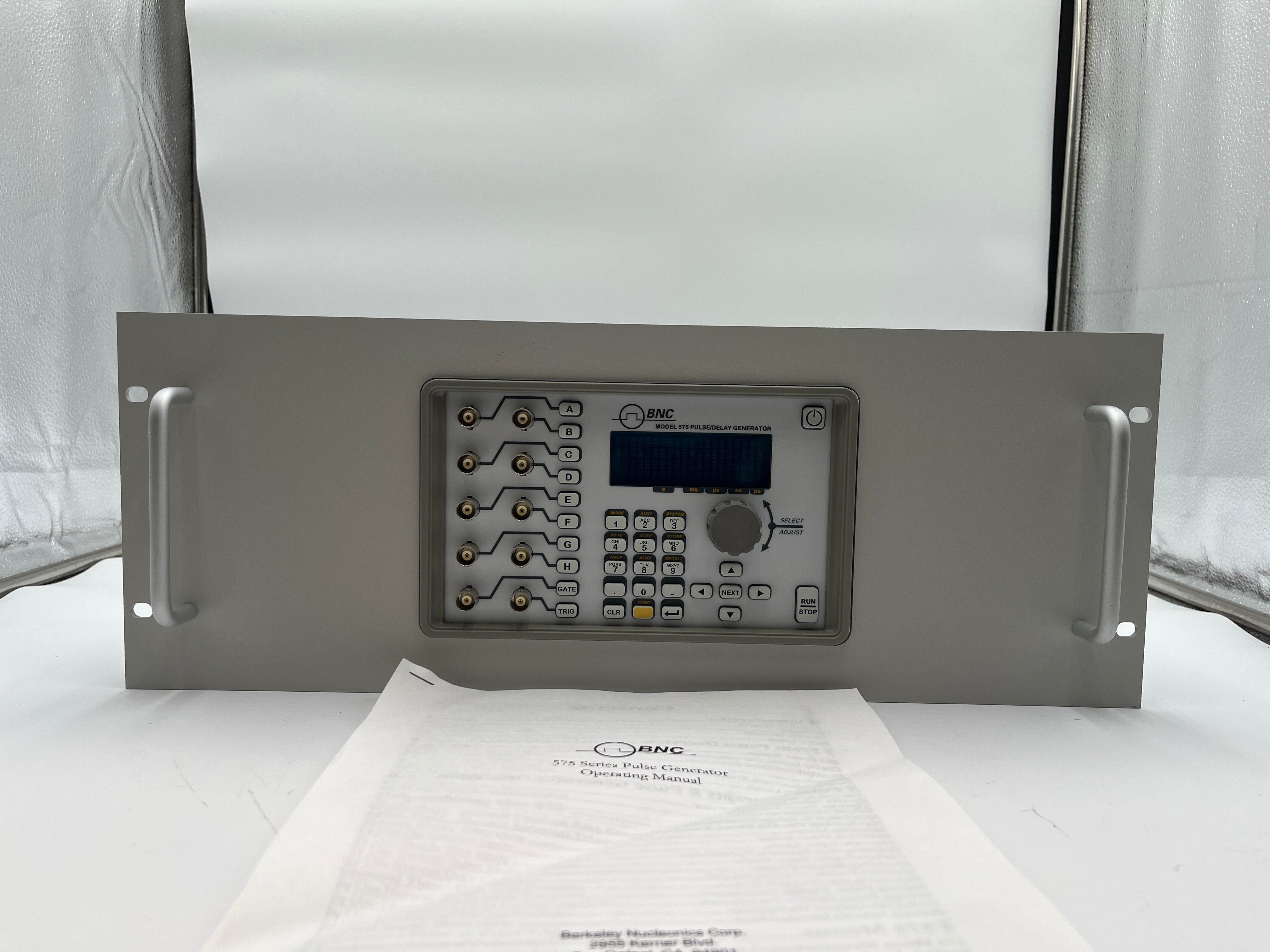 BNC (Berkeley Nucleonics) 575 Pulse Generator – Bridge Tronic Global