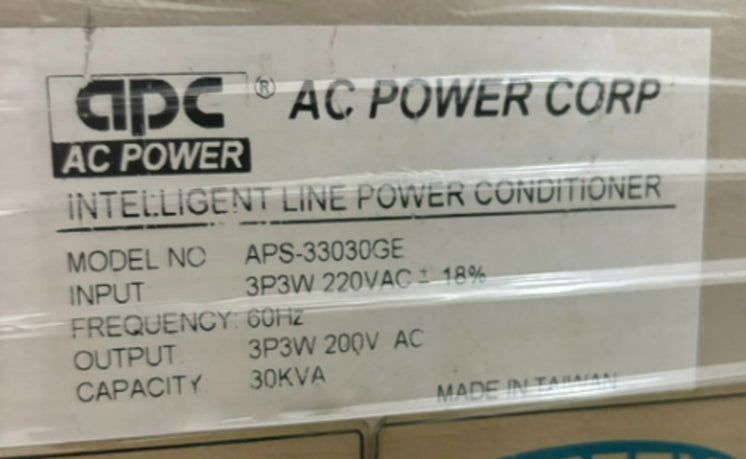 APC APS 33030 GE Voltage Regulator – Bridge Tronic Global