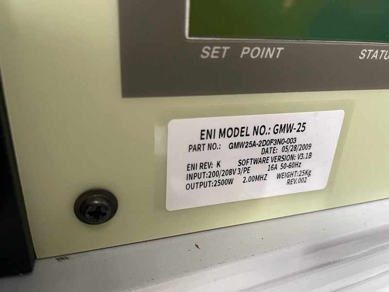 ENI GMW 25 Generator – Bridge Tronic Global
