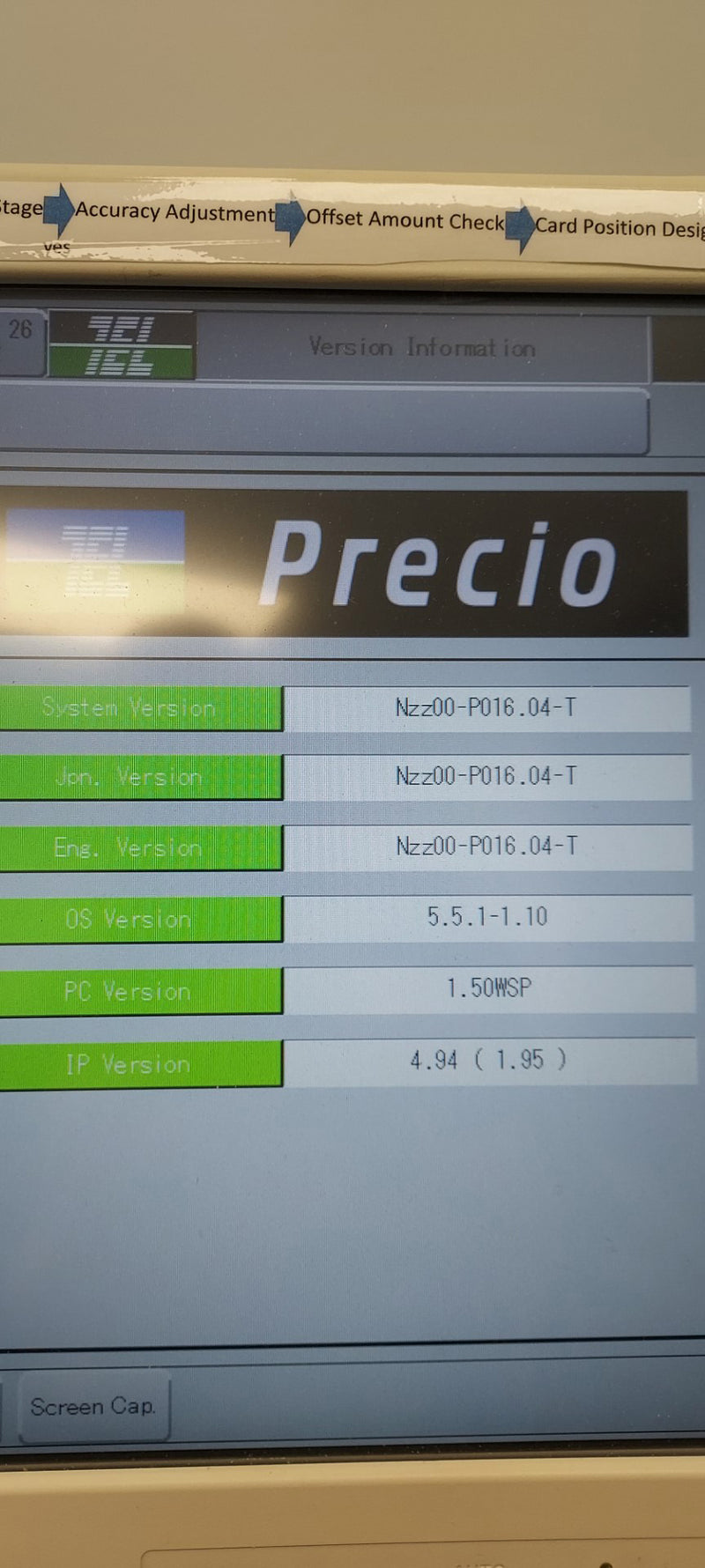 Tel Precio Automatic Wafer Prober – Bridge Tronic Global