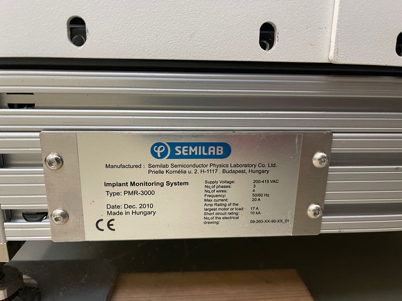 Semilab PMR 3000 Implant Monitor – Bridge Tronic Global