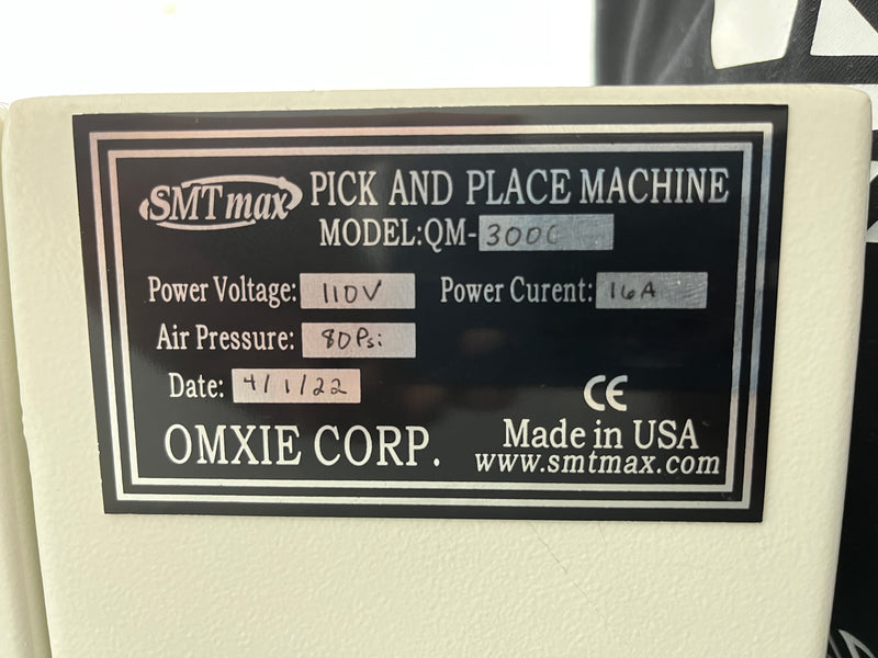 SMT Max QM 3000 Pick and Place – Bridge Tronic Global
