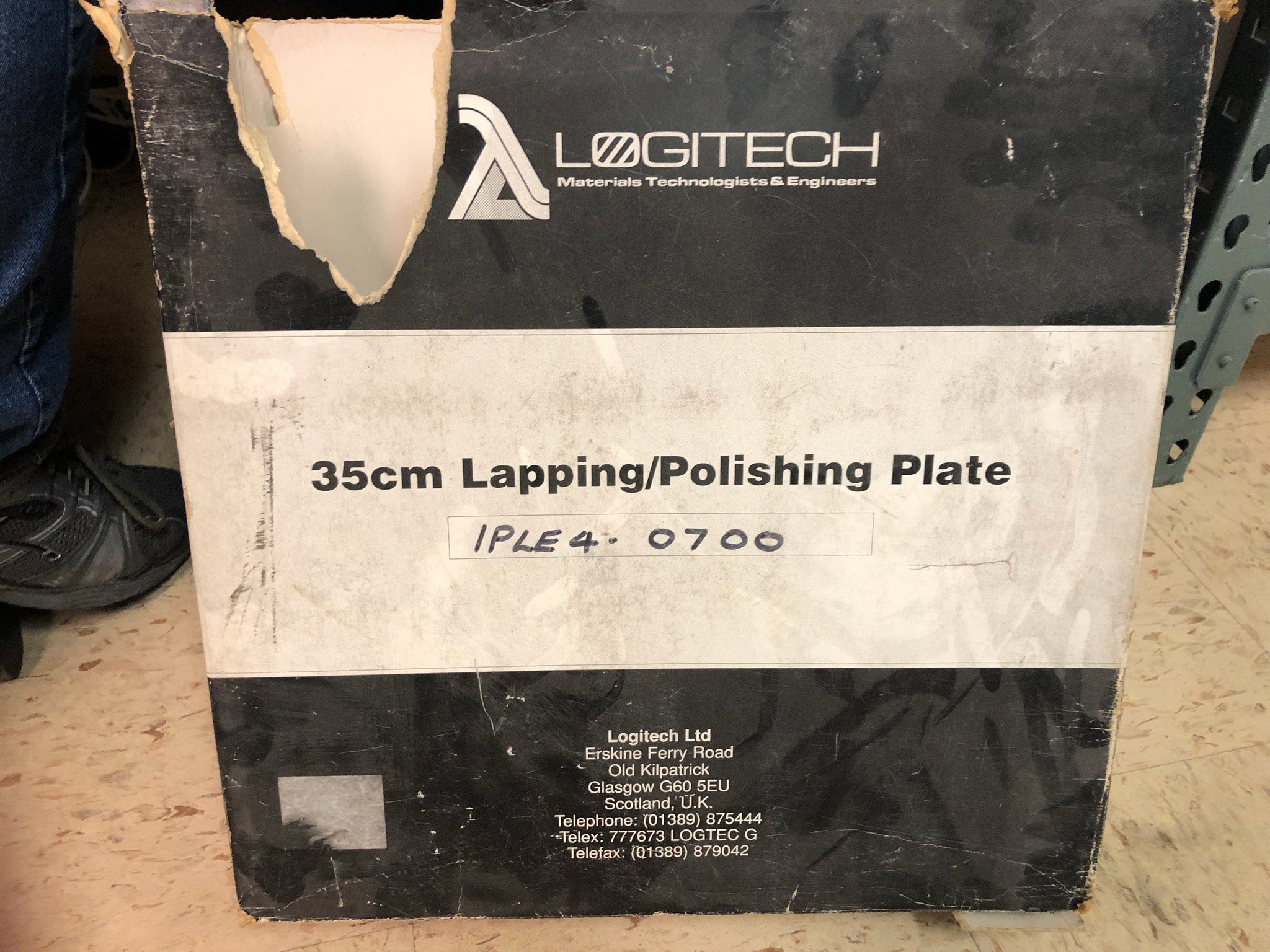 Logitech IPLE 4 - 0700 Lapper Polisher Plate – Bridge Tronic Global