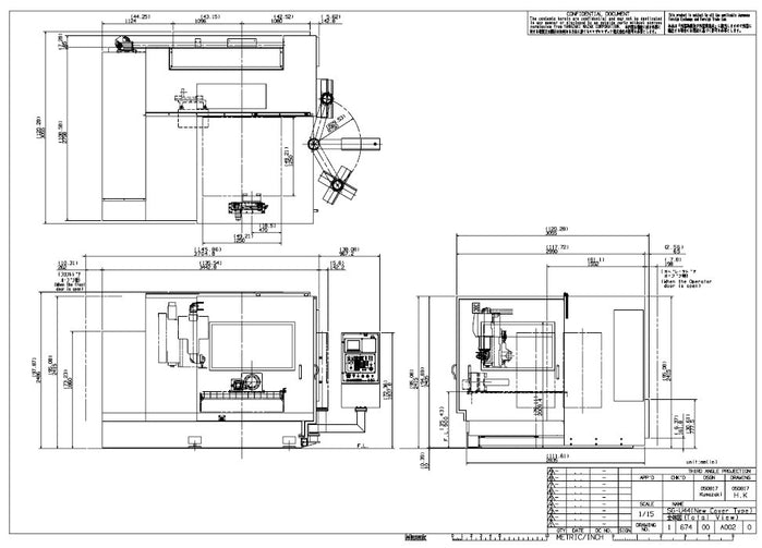 Yamazaki Mazak Space Gear U 44 Laser Cutter – Bridge Tronic Global