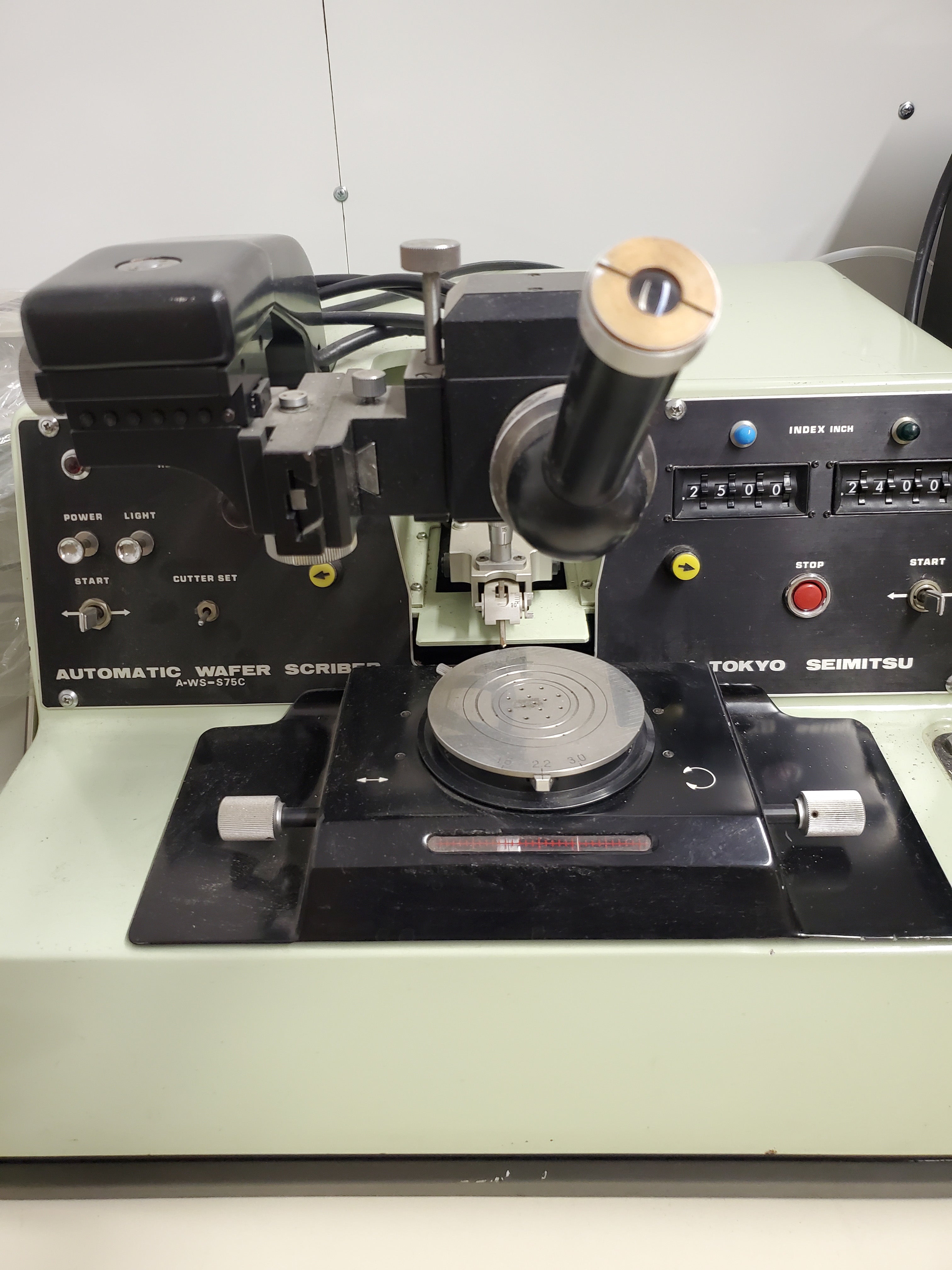 Tokyo Seimitsu A WS S 75 C Automatic Wafer Scriber – Bridge Tronic Global