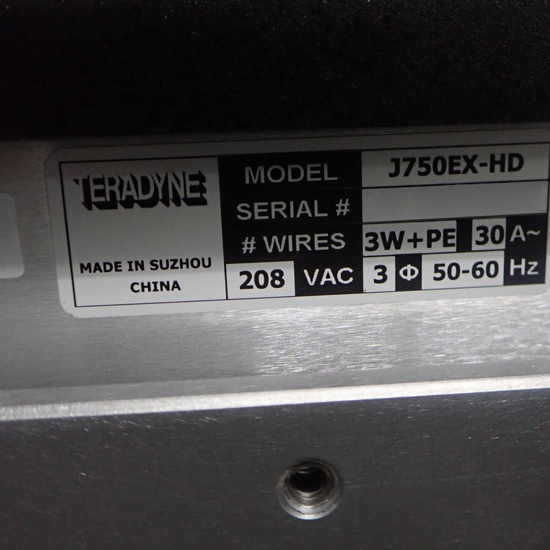 Teradyne J 750 EX HD Tester – Bridge Tronic Global