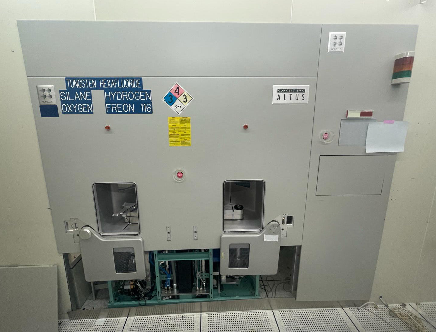 Lam / Novellus Concept Two Altus W-CVD (Chemical Vapor Deposition ...