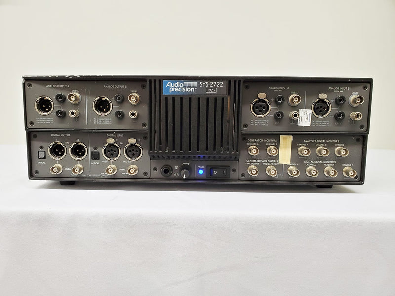 Audio Precision SYS 2722 A System Two Cascade Plus Audio Analyzer – Bridge Tronic Global