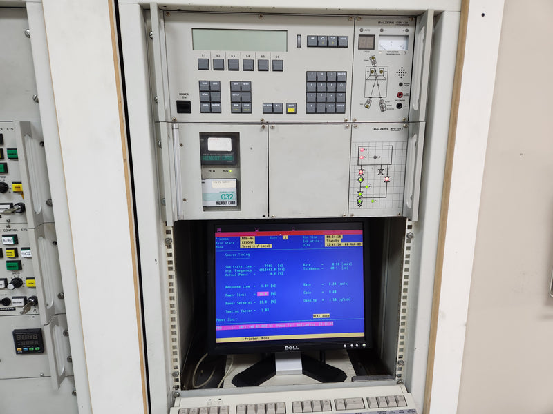 Oerlikon Balzers BAK 640 Evaporation Coating System – Bridge Tronic Global