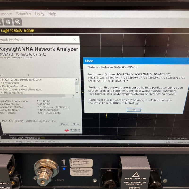 Keysight N 5247 B PNA X Analyzer – Bridge Tronic Global