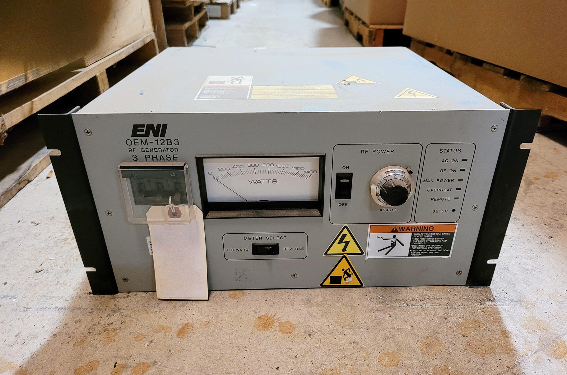 ENI OEM 12 B 3 RF Generator – Bridge Tronic Global