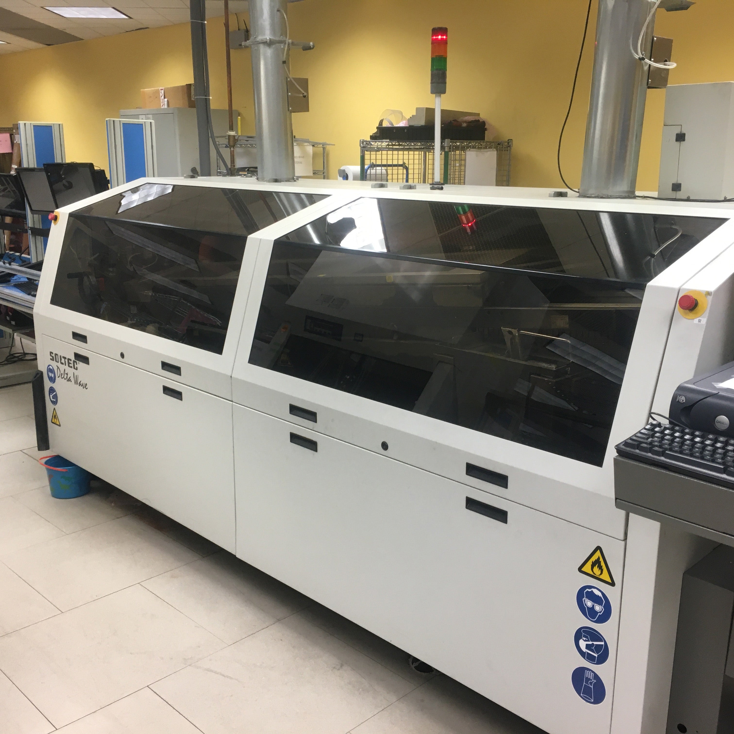 Vitronics Soltec Delta Wave 6622 CC Wave Soldering Machine – Bridge ...