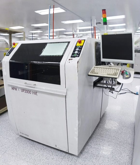 Speedline / MPM UP 2000 Screen Printer – Bridge Tronic Global