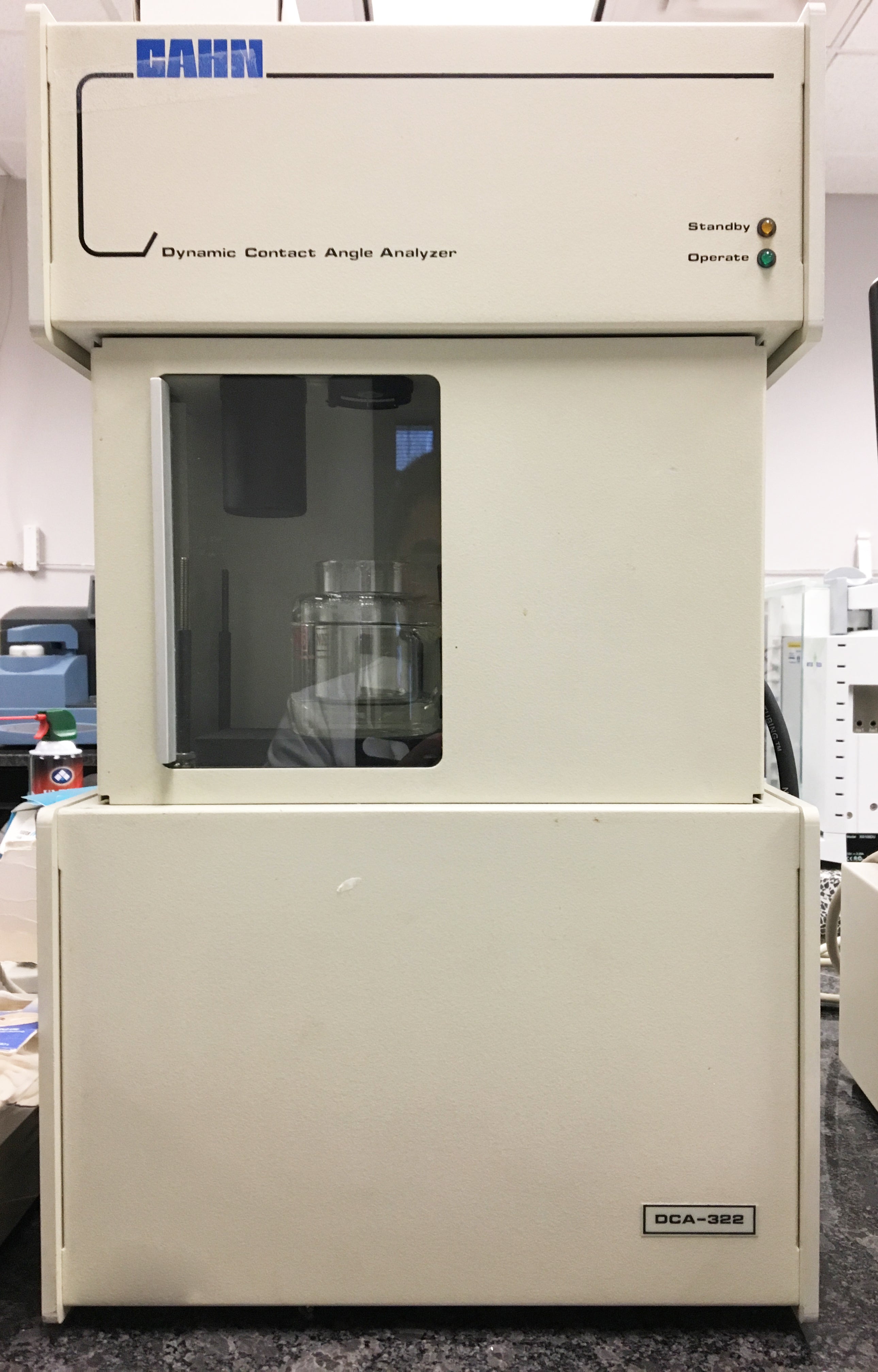 Cahn DCA 322 Dynamic Contact Angle Analyzer – Bridge Tronic Global