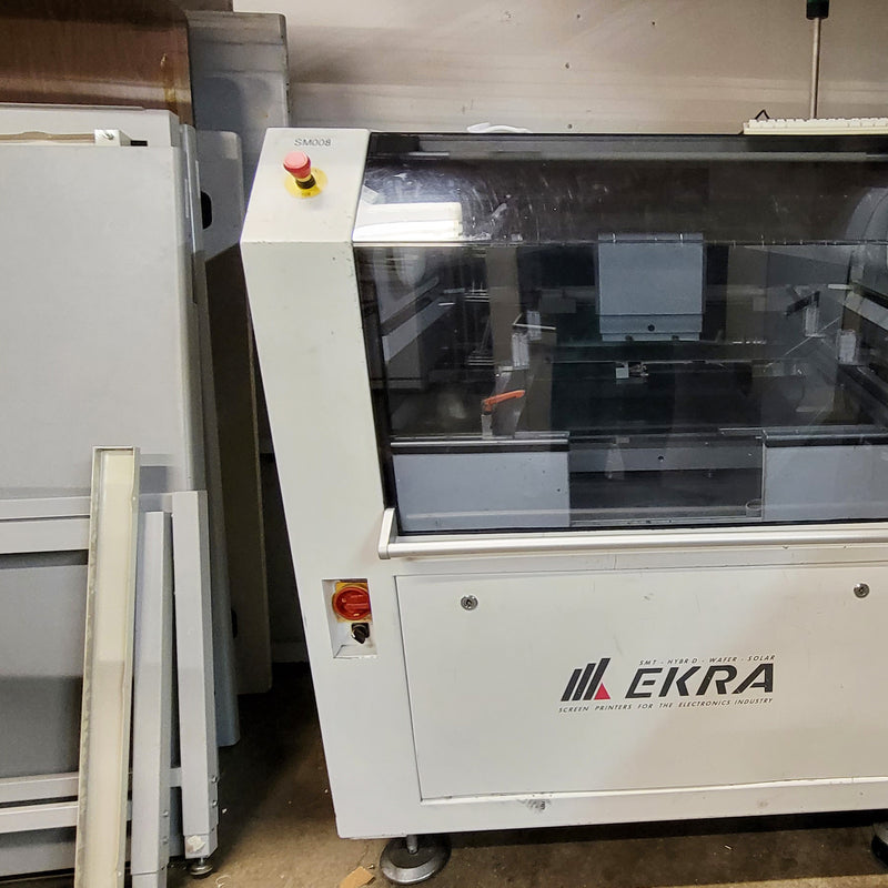Ekra E 5 Solder Paste Printer – Bridge Tronic Global