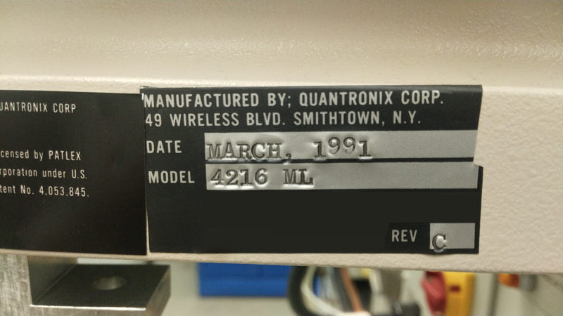 Quantronix 4216 ML Laser – Bridge Tronic Global