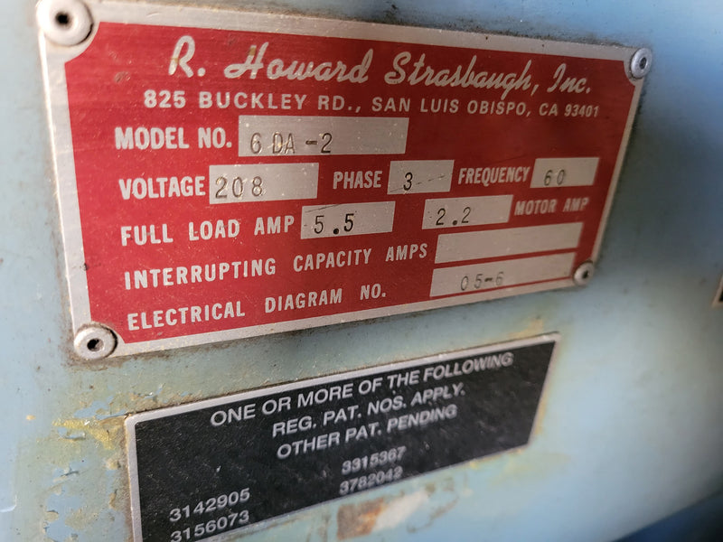 Strasbaugh 6 DA 2 Polisher – Bridge Tronic Global