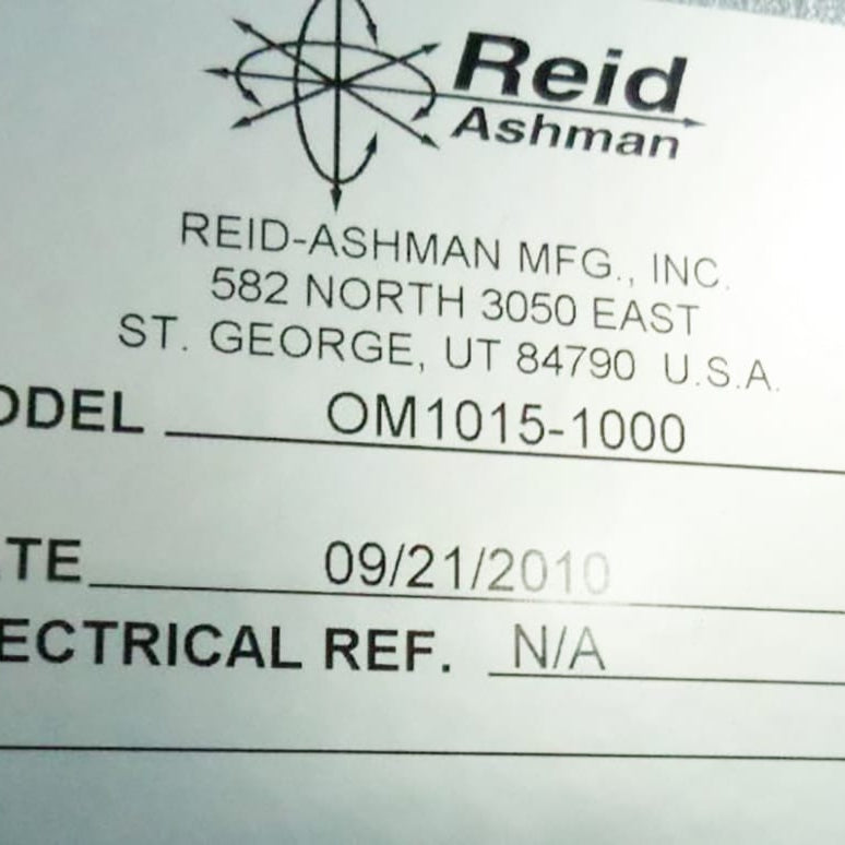 Reid Ashman OM 1015 1000 – Bridge Tronic Global