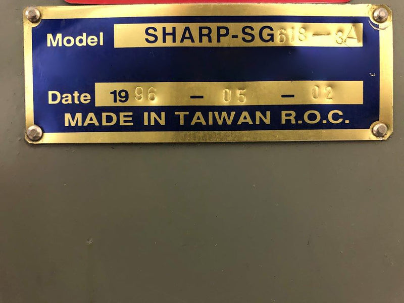 Sharp 618 3 A Surface Grinder – Bridge Tronic Global